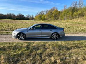 Grey Audi A6 2019 in Tallinn, with an engine capacity of 2.00 L and mileage of 96 thousand km for 19900 €, photo 5 on AUTOMOTO.COM.LV