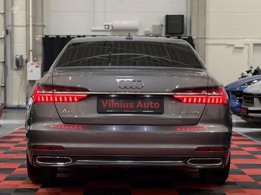 Pelēks Audi A6 2019 Viļņa, ar dzinēja tilpumu 1.97 L un nobraukumu 188 tūkst. km par 26500 €, foto 6 vietnē AUTOMOTO.COM.LV