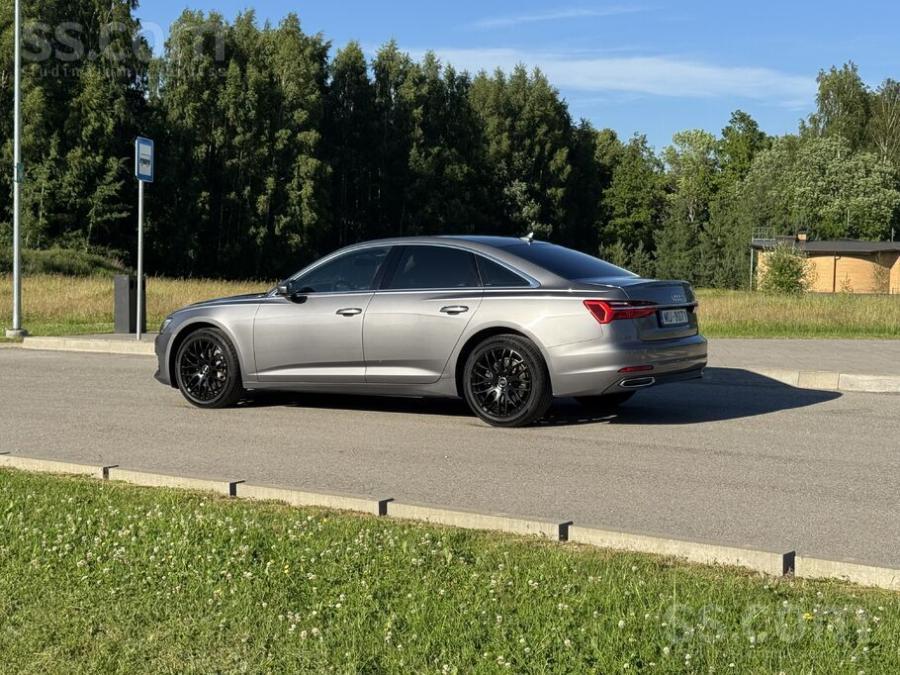 Grey Audi A6 2019 in Cesis, with an engine capacity of 3.00 L and mileage of 138 thousand km for 25600 €, photo 5 on AUTOMOTO.COM.LV
