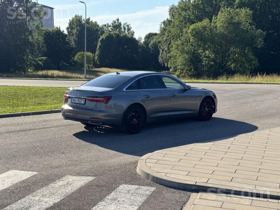 Grey Audi A6 2019 in Cesis, with an engine capacity of 3.00 L and mileage of 138 thousand km for 25600 €, photo 9 on AUTOMOTO.COM.LV