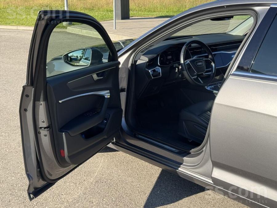 Grey Audi A6 2019 in Cesis, with an engine capacity of 3.00 L and mileage of 138 thousand km for 25600 €, photo 12 on AUTOMOTO.COM.LV