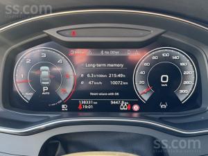 Grey Audi A6 2019 in Cesis, with an engine capacity of 3.00 L and mileage of 138 thousand km for 25600 €, photo 17 on AUTOMOTO.COM.LV