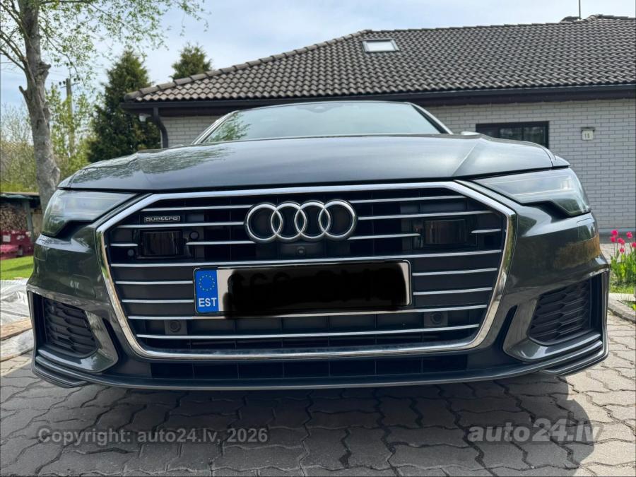 Grey Audi A6 2019 in Tallinn, with an engine capacity of 3.00 L and mileage of 124 thousand km for 33500 €, photo 4 on AUTOMOTO.COM.LV