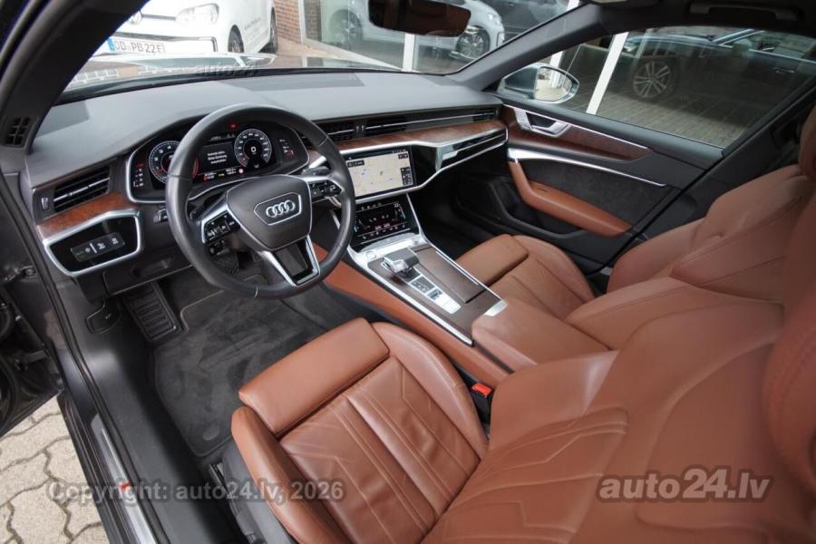 Grey Audi A6 2019 in Tallinn, with an engine capacity of 3.00 L and mileage of 124 thousand km for 33500 €, photo 14 on AUTOMOTO.COM.LV