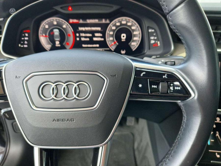 Серый Ауди А6 2019 в Вильнюс, объемом двигателя 2.97 л и пробегом 118 тыс. км за 29900 €, фото 13 на AUTOMOTO.COM.LV