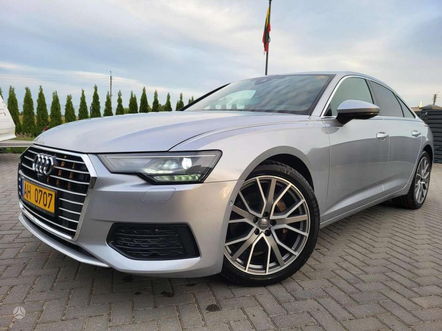 Pelēks Audi A6 2019 Tauragė, ar dzinēja tilpumu 2.97 L un nobraukumu 197 tūkst. km par 22950 €, foto 1 vietnē AUTOMOTO.COM.LV