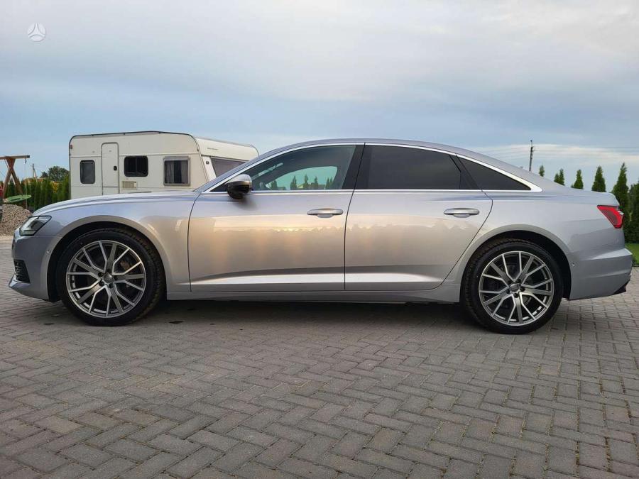 Pelēks Audi A6 2019 Tauragė, ar dzinēja tilpumu 2.97 L un nobraukumu 197 tūkst. km par 22950 €, foto 8 vietnē AUTOMOTO.COM.LV