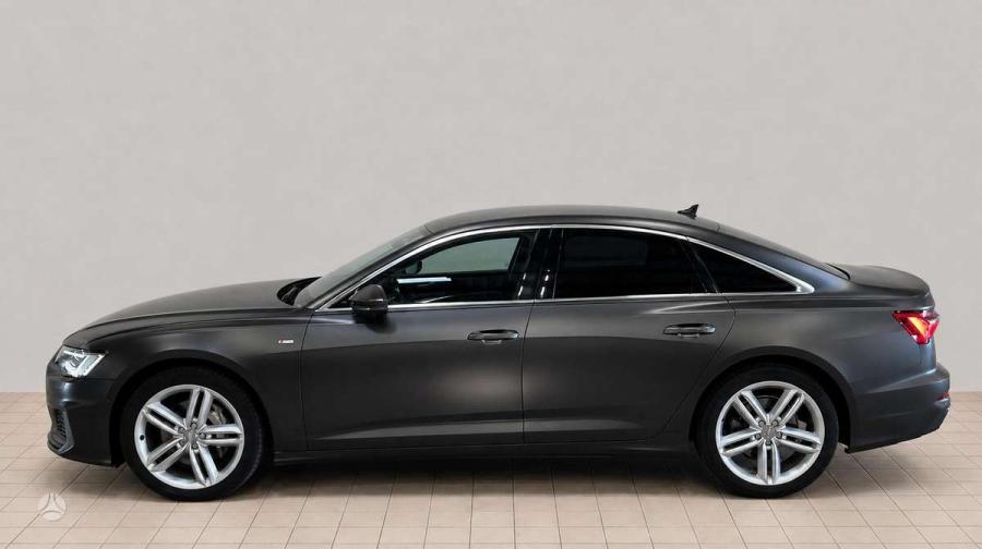 Grey Audi A6 2019 in Kaunas, with an engine capacity of 2.97 L and mileage of 142 thousand km for 26900 €, photo 3 on AUTOMOTO.COM.LV