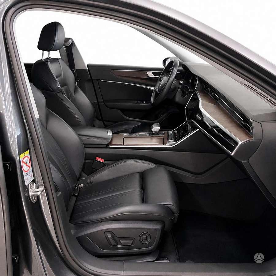 Grey Audi A6 2019 in Kaunas, with an engine capacity of 2.97 L and mileage of 142 thousand km for 26900 €, photo 10 on AUTOMOTO.COM.LV