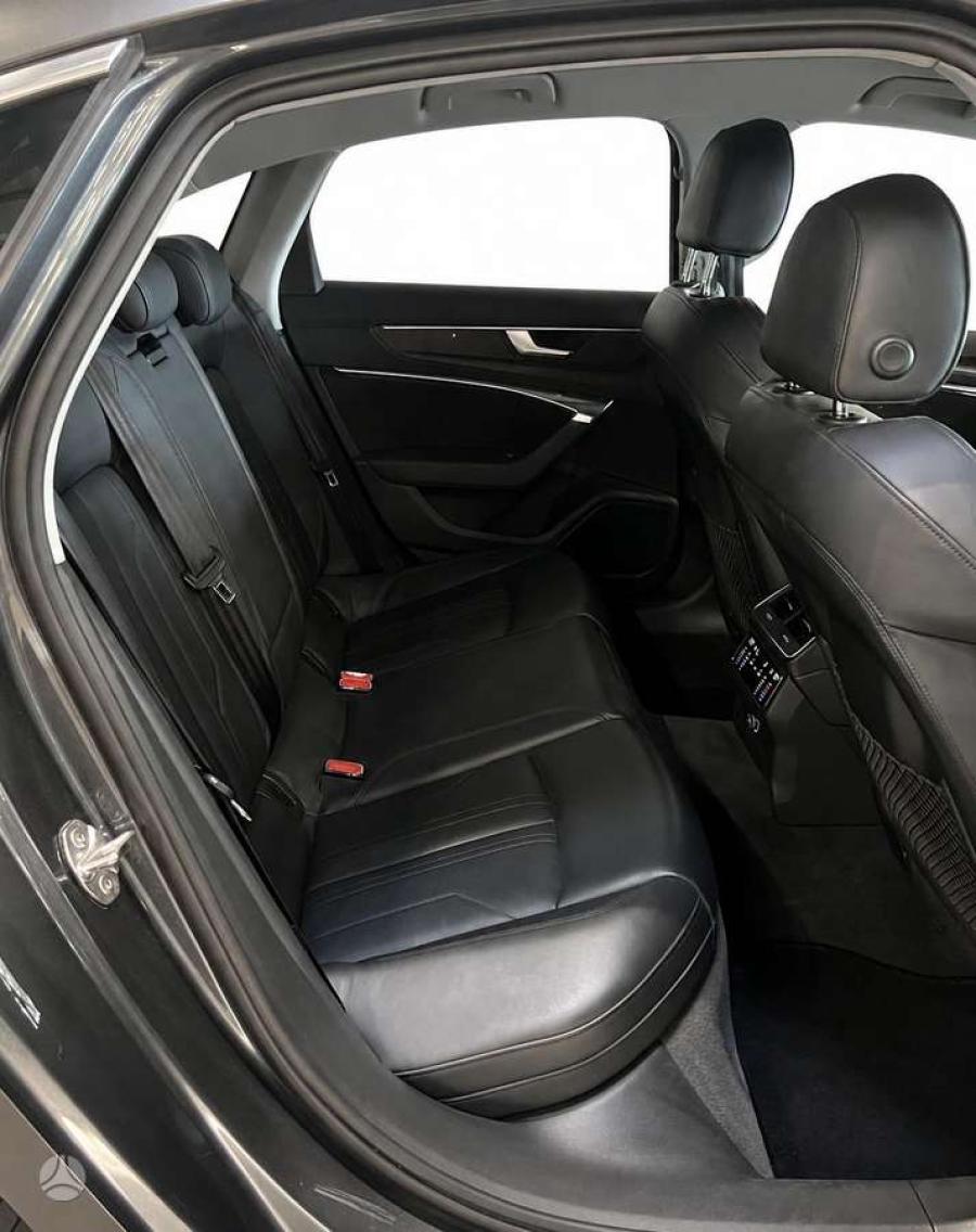 Grey Audi A6 2019 in Kaunas, with an engine capacity of 2.97 L and mileage of 142 thousand km for 26900 €, photo 11 on AUTOMOTO.COM.LV