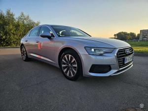 Grey Audi A6 2019 in Radviliskis, with an engine capacity of 1.97 L and mileage of 210 thousand km for 19100 €, photo  on AUTOMOTO.COM.LV