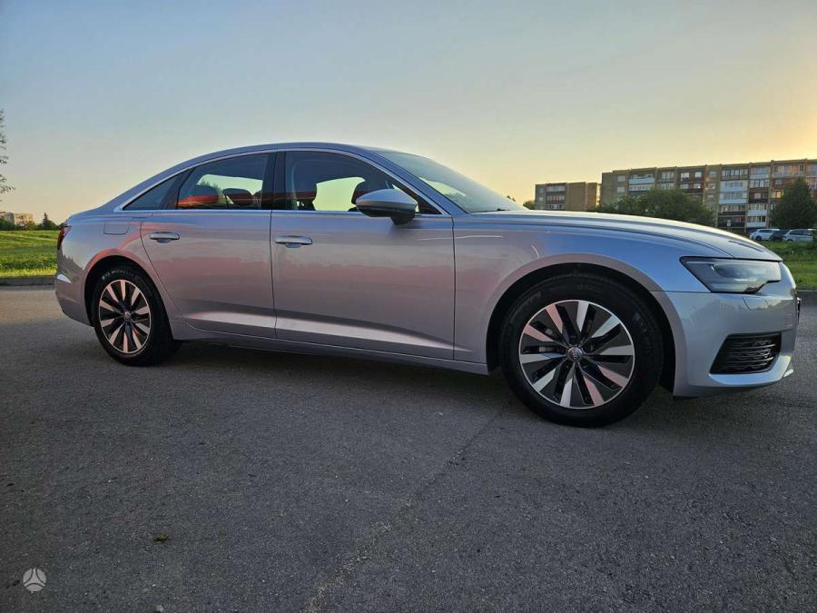 Grey Audi A6 2019 in Radviliskis, with an engine capacity of 1.97 L and mileage of 210 thousand km for 19100 €, photo 3 on AUTOMOTO.COM.LV