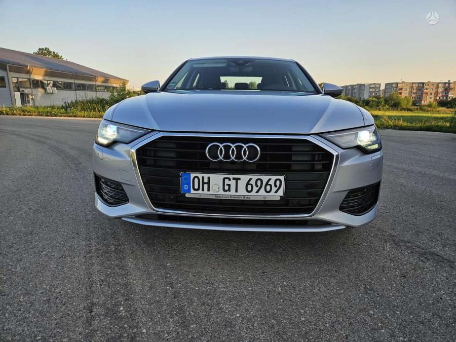 Grey Audi A6 2019 in Radviliskis, with an engine capacity of 1.97 L and mileage of 210 thousand km for 19100 €, photo 5 on AUTOMOTO.COM.LV