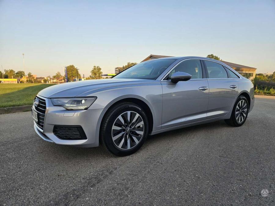 Grey Audi A6 2019 in Radviliskis, with an engine capacity of 1.97 L and mileage of 210 thousand km for 19100 €, photo 7 on AUTOMOTO.COM.LV