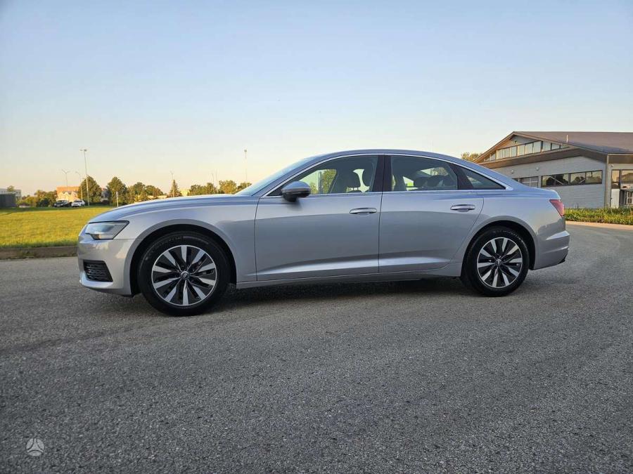 Grey Audi A6 2019 in Radviliskis, with an engine capacity of 1.97 L and mileage of 210 thousand km for 19100 €, photo 8 on AUTOMOTO.COM.LV