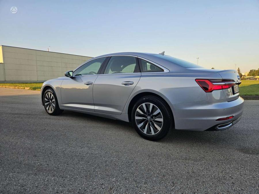 Grey Audi A6 2019 in Radviliskis, with an engine capacity of 1.97 L and mileage of 210 thousand km for 19100 €, photo 9 on AUTOMOTO.COM.LV