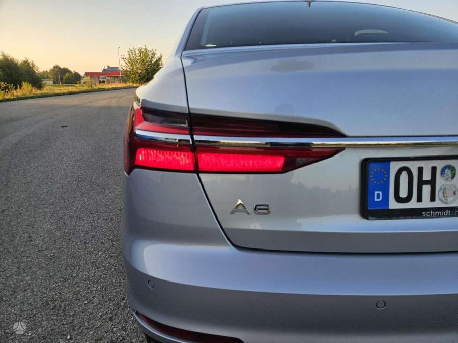 Grey Audi A6 2019 in Radviliskis, with an engine capacity of 1.97 L and mileage of 210 thousand km for 19100 €, photo 11 on AUTOMOTO.COM.LV