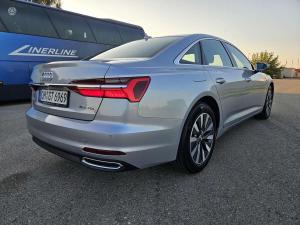 Grey Audi A6 2019 in Radviliskis, with an engine capacity of 1.97 L and mileage of 210 thousand km for 19100 €, photo 12 on AUTOMOTO.COM.LV