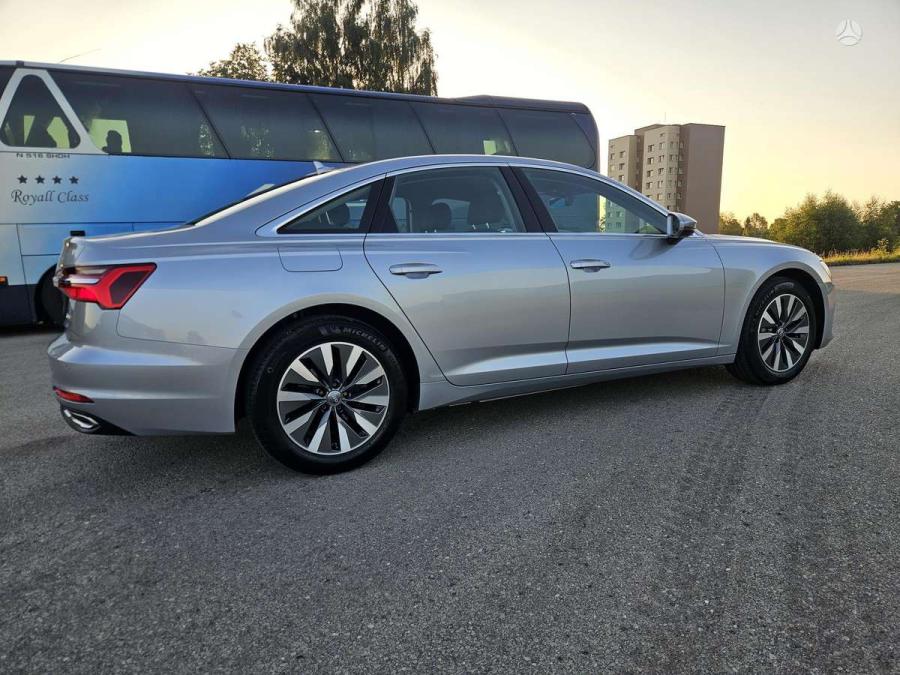Grey Audi A6 2019 in Radviliskis, with an engine capacity of 1.97 L and mileage of 210 thousand km for 19100 €, photo 13 on AUTOMOTO.COM.LV