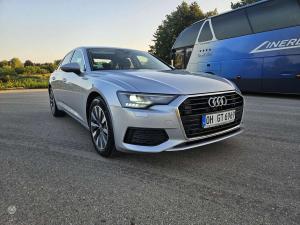 Grey Audi A6 2019 in Radviliskis, with an engine capacity of 1.97 L and mileage of 210 thousand km for 19100 €, photo 16 on AUTOMOTO.COM.LV