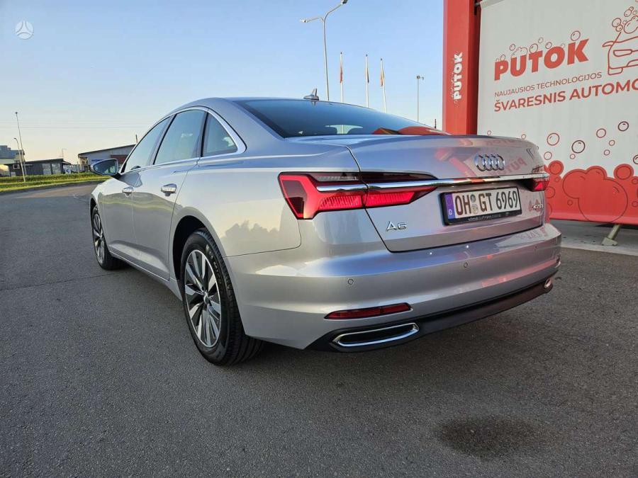 Grey Audi A6 2019 in Radviliskis, with an engine capacity of 1.97 L and mileage of 210 thousand km for 19100 €, photo 26 on AUTOMOTO.COM.LV