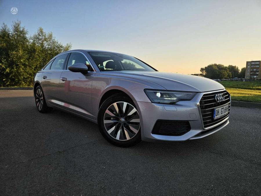 Grey Audi A6 2019 in Radviliskis, with an engine capacity of 1.97 L and mileage of 210 thousand km for 19100 €, photo 39 on AUTOMOTO.COM.LV