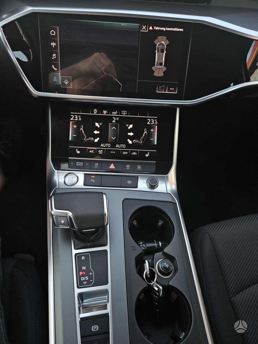 Grey Audi A6 2019 in Radviliskis, with an engine capacity of 1.97 L and mileage of 210 thousand km for 19100 €, photo 46 on AUTOMOTO.COM.LV