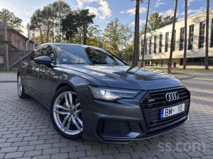 Grey Audi A6 2019 in Valmiera, with an engine capacity of 3.00 L and mileage of 195 thousand km for 27700 €, photo  on AUTOMOTO.COM.LV