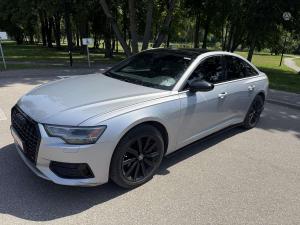 Grey Audi A6 2020 in Ukmerge, with an engine capacity of 1.98 L and mileage of 188 thousand km for 18900 €, photo 3 on AUTOMOTO.COM.LV