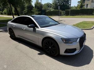 Grey Audi A6 2020 in Ukmerge, with an engine capacity of 1.98 L and mileage of 188 thousand km for 18900 €, photo 4 on AUTOMOTO.COM.LV