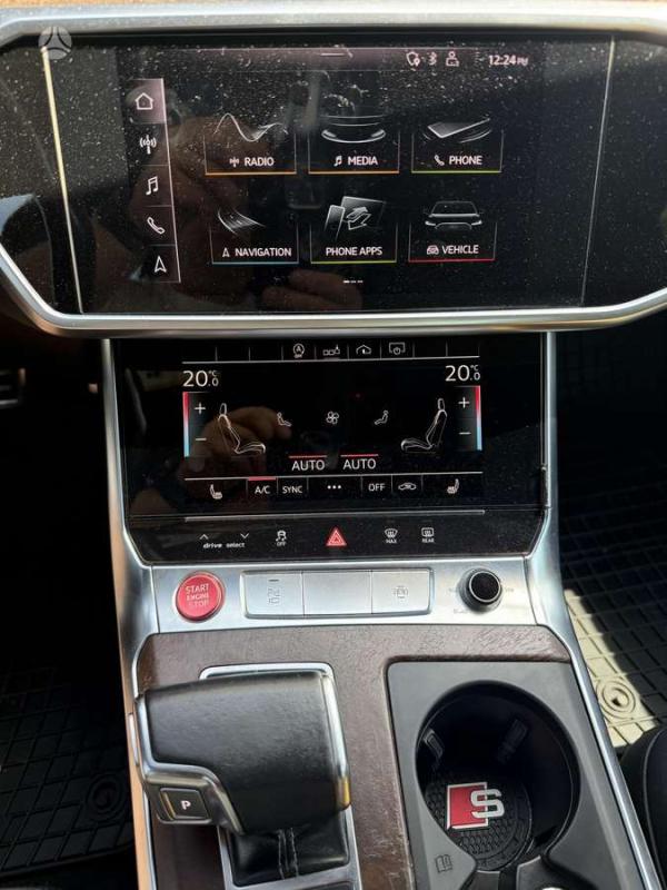 Grey Audi A6 2020 in Ukmerge, with an engine capacity of 1.98 L and mileage of 188 thousand km for 18900 €, photo 6 on AUTOMOTO.COM.LV