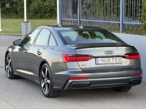 Grey Audi A6 2020 in Vilnius, with an engine capacity of 3.00 L and mileage of 56 thousand km for 32000 €, photo 3 on AUTOMOTO.COM.LV