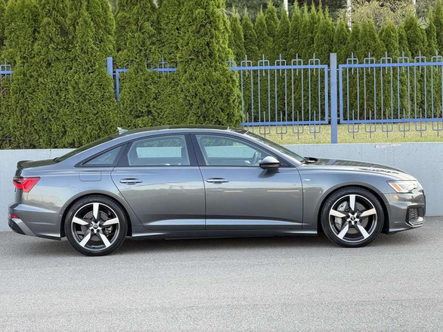 Grey Audi A6 2020 in Vilnius, with an engine capacity of 3.00 L and mileage of 56 thousand km for 32000 €, photo 8 on AUTOMOTO.COM.LV