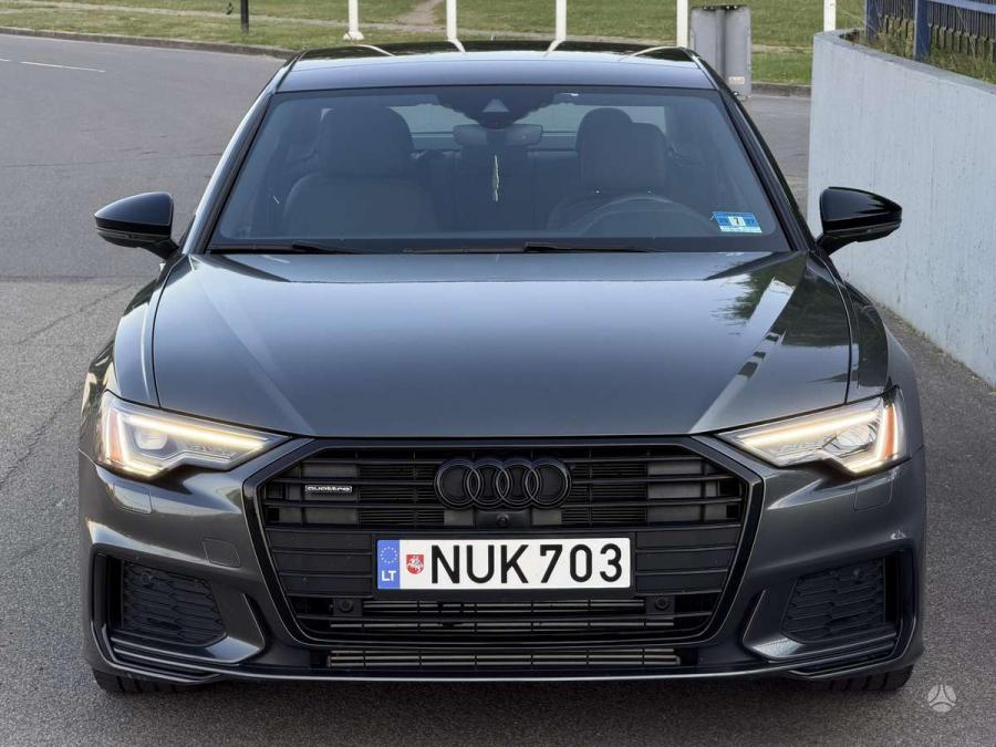 Grey Audi A6 2020 in Vilnius, with an engine capacity of 3.00 L and mileage of 56 thousand km for 32000 €, photo 12 on AUTOMOTO.COM.LV