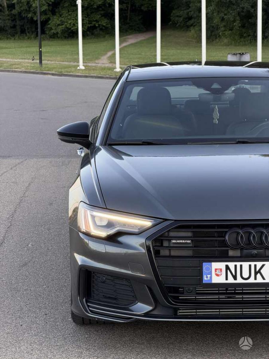 Grey Audi A6 2020 in Vilnius, with an engine capacity of 3.00 L and mileage of 56 thousand km for 32000 €, photo 13 on AUTOMOTO.COM.LV
