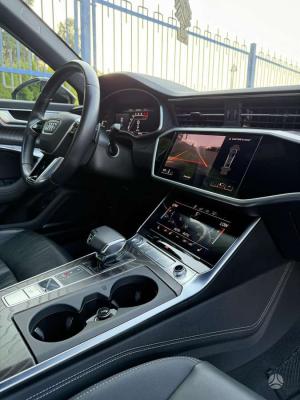 Grey Audi A6 2020 in Vilnius, with an engine capacity of 3.00 L and mileage of 56 thousand km for 32000 €, photo 14 on AUTOMOTO.COM.LV