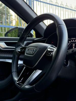 Grey Audi A6 2020 in Vilnius, with an engine capacity of 3.00 L and mileage of 56 thousand km for 32000 €, photo 15 on AUTOMOTO.COM.LV