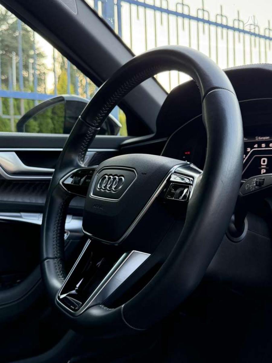 Grey Audi A6 2020 in Vilnius, with an engine capacity of 3.00 L and mileage of 56 thousand km for 32000 €, photo 15 on AUTOMOTO.COM.LV