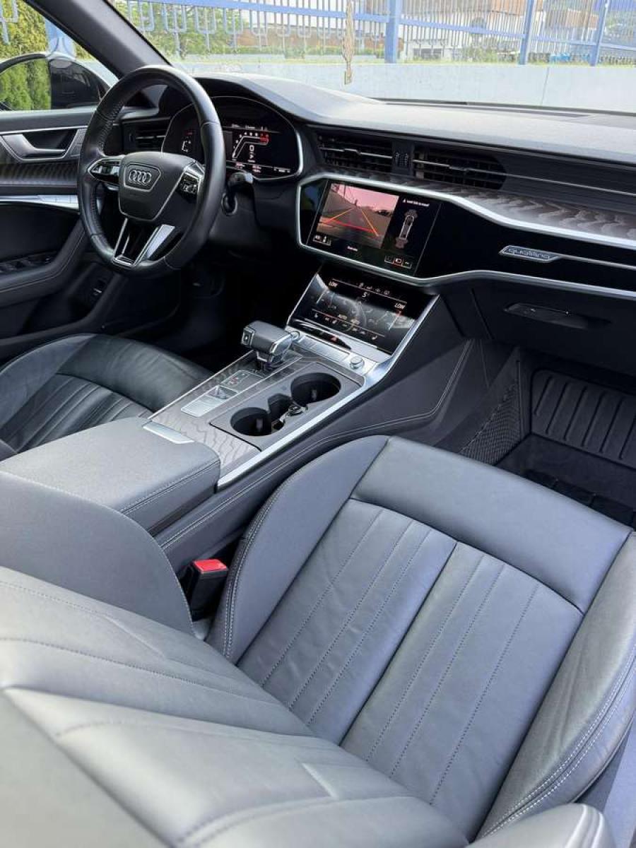 Grey Audi A6 2020 in Vilnius, with an engine capacity of 3.00 L and mileage of 56 thousand km for 32000 €, photo 16 on AUTOMOTO.COM.LV