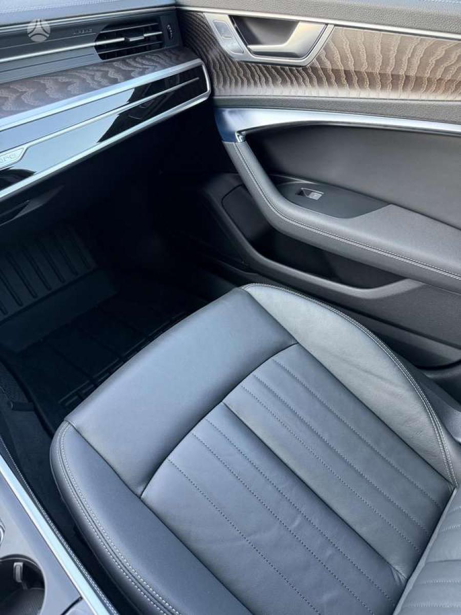 Grey Audi A6 2020 in Vilnius, with an engine capacity of 3.00 L and mileage of 56 thousand km for 32000 €, photo 24 on AUTOMOTO.COM.LV