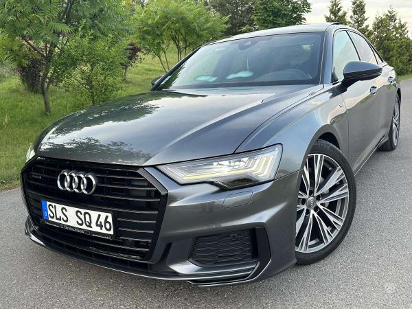 Pelēks Audi A6 2020 Viļņa, ar dzinēja tilpumu 2.97 L un nobraukumu 224 tūkst. km par 26350 €, foto 1 vietnē AUTOMOTO.COM.LV