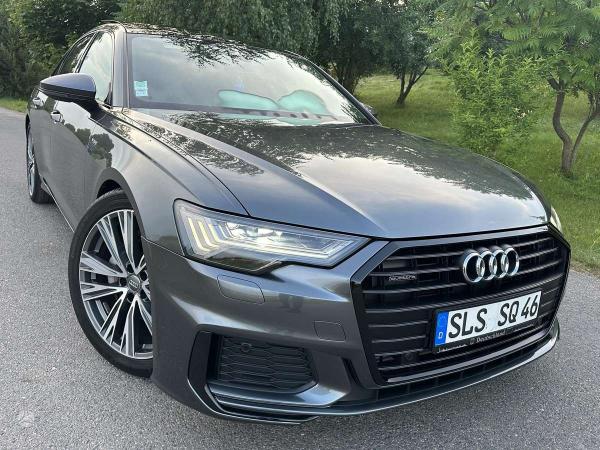 Pelēks Audi A6 2020 Viļņa, ar dzinēja tilpumu 2.97 L un nobraukumu 224 tūkst. km par 26350 €, foto 3 vietnē AUTOMOTO.COM.LV