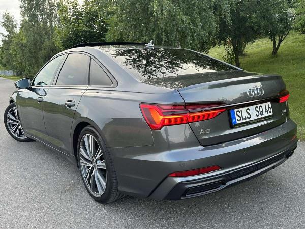 Pelēks Audi A6 2020 Viļņa, ar dzinēja tilpumu 2.97 L un nobraukumu 224 tūkst. km par 26350 €, foto 4 vietnē AUTOMOTO.COM.LV