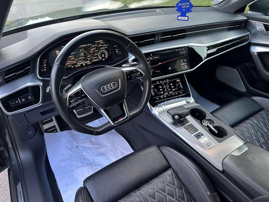 Серый Ауди А6 2020 в Вильнюс, объемом двигателя 2.97 л и пробегом 224 тыс. км за 26350 €, фото 10 на AUTOMOTO.COM.LV