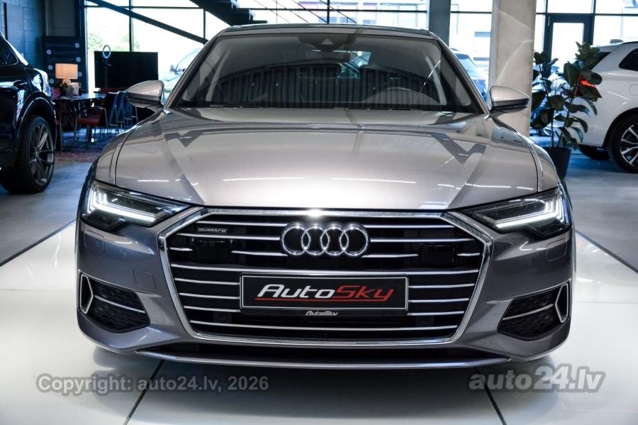 Grey Audi A6 2020 in Tallinn, with an engine capacity of 2.00 L and mileage of 93 thousand km for 33990 €, photo 4 on AUTOMOTO.COM.LV