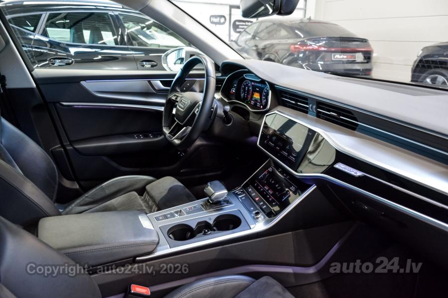 Grey Audi A6 2020 in Tallinn, with an engine capacity of 2.00 L and mileage of 93 thousand km for 33990 €, photo 12 on AUTOMOTO.COM.LV