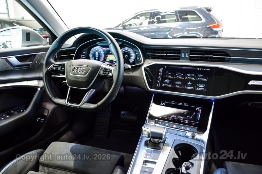 Grey Audi A6 2020 in Tallinn, with an engine capacity of 2.00 L and mileage of 93 thousand km for 33990 €, photo 13 on AUTOMOTO.COM.LV