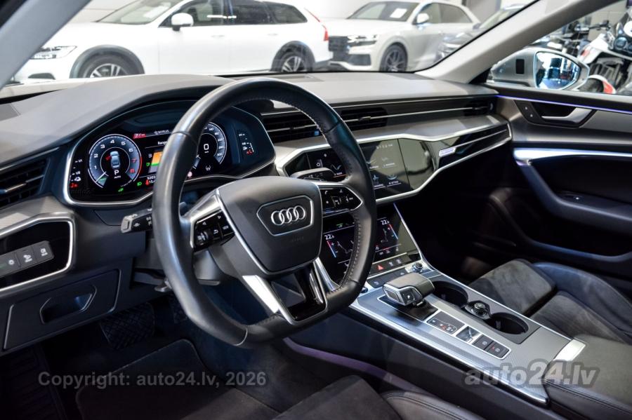 Grey Audi A6 2020 in Tallinn, with an engine capacity of 2.00 L and mileage of 93 thousand km for 33990 €, photo 14 on AUTOMOTO.COM.LV