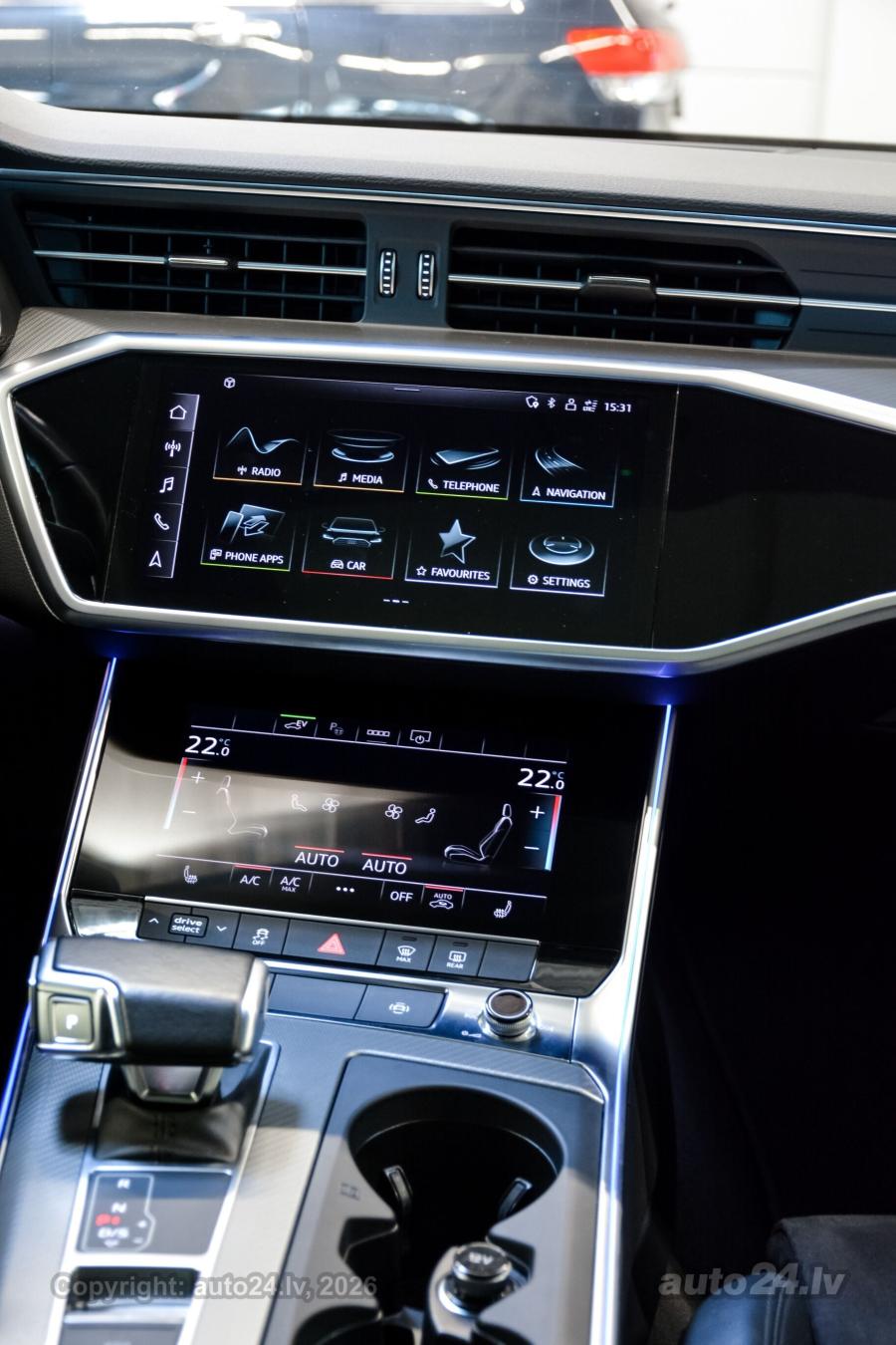 Grey Audi A6 2020 in Tallinn, with an engine capacity of 2.00 L and mileage of 93 thousand km for 33990 €, photo 18 on AUTOMOTO.COM.LV