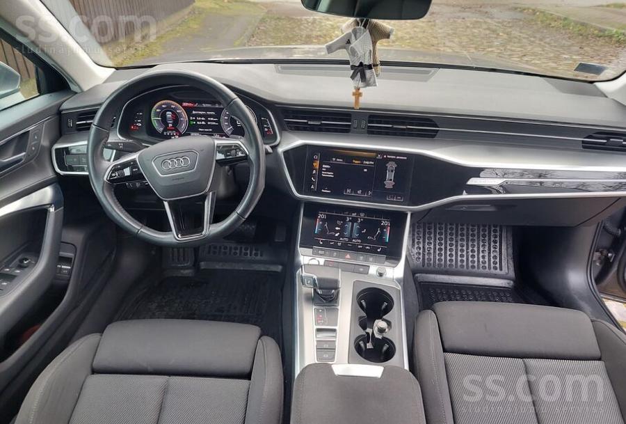 Grey Audi A6 2020 in Liepaja, with an engine capacity of 2.00 L and mileage of 120 thousand km for 28000 €, photo 6 on AUTOMOTO.COM.LV